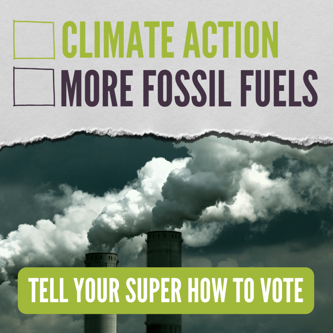 Super funds undermining climate commitments - Market Forces